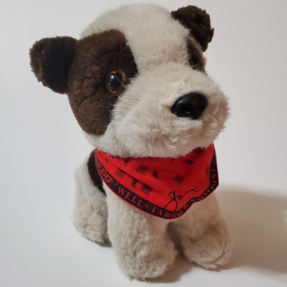 Pint Size Productions | Toys | Wells Fargo Plush Puppy Dog Jack Russell ...